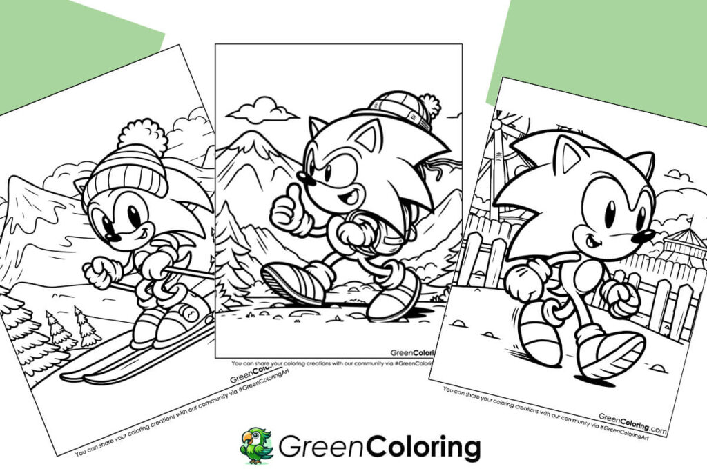 70 Must-Have Super Sonic Coloring Pages: Free Printable PDFs