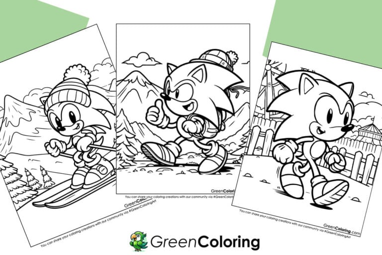 70 Must-Have Super Sonic Coloring Pages: Free Printable PDFs