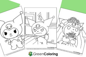 38 Kuromi Coloring Pages: Free PDF Printables