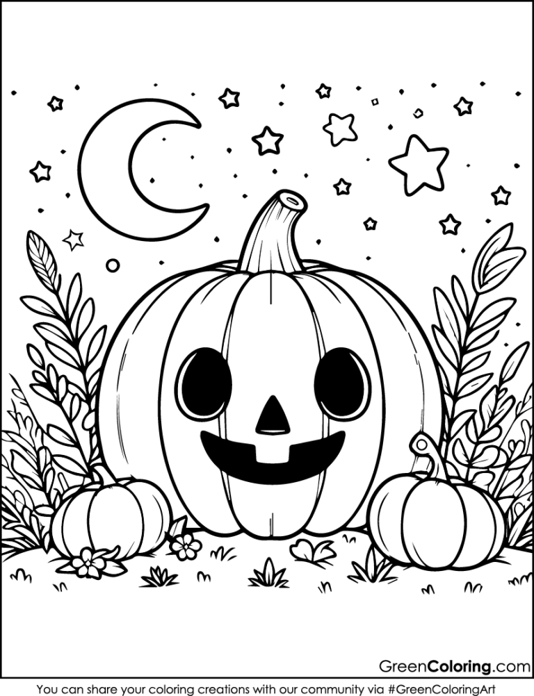 32 Halloween Coloring Pages (Download Free Printable PDF)