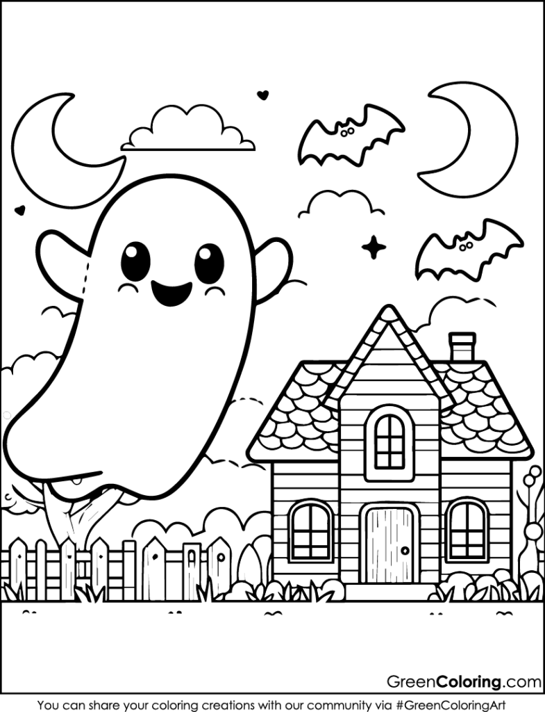 32 Halloween Coloring Pages (Download Free Printable PDF)