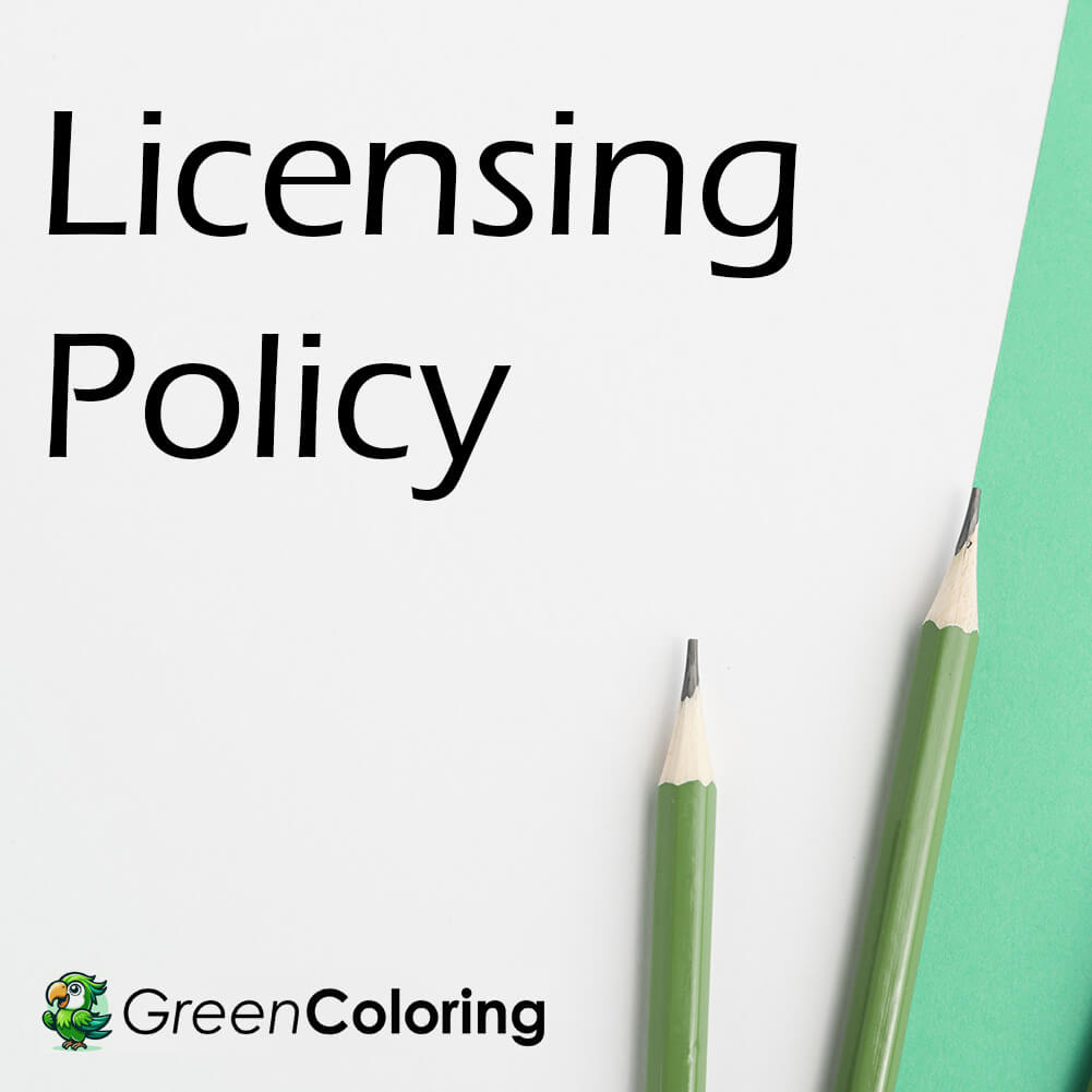 Licensing Policy - Green Coloring