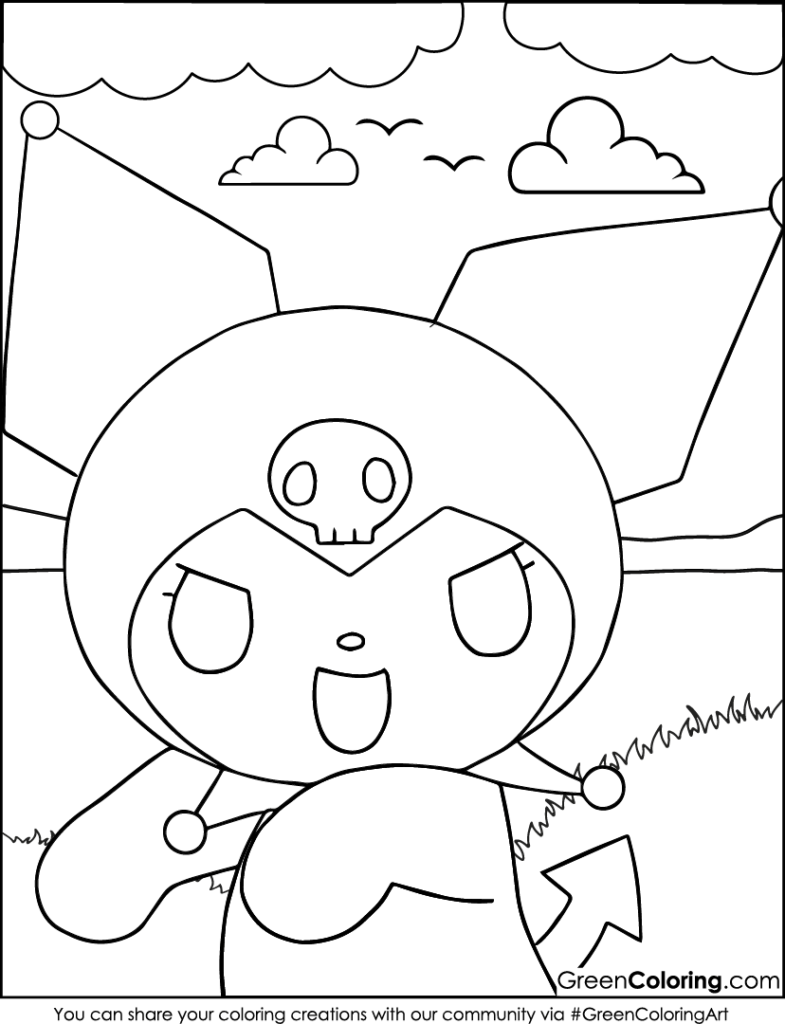 38 Kuromi Coloring Pages: Free PDF Printables