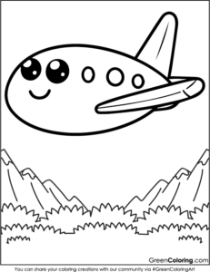 66 Airplane Coloring Pages (Download Free Printable PDF)