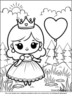 53 Princess Coloring Pages (Download Free Printable PDF)