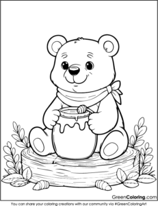 20 Bear Coloring Pages (Download Free Printable PDF)