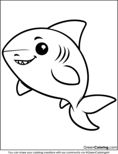 32 Shark Coloring Pages (Download Free Printable PDF)