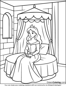 53 Princess Coloring Pages (Download Free Printable PDF)